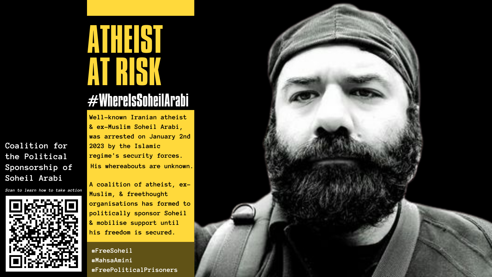 Free Soheil Arabi - Ex-Muslims of Toronto